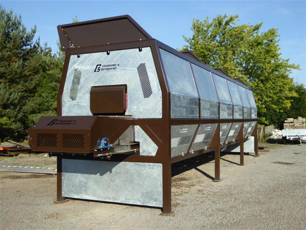 Aggregate blending machines from Crushing & Screening ltd