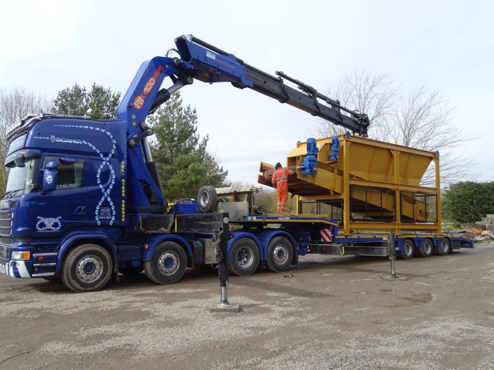 New, purpose built primary feed hopper