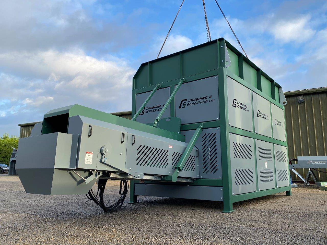 Large capacity bulk bagging machine - Crushing & Screening Ltd