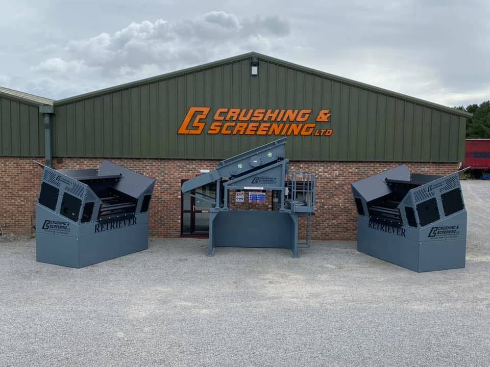 Bulk bagging machines & screeners from Crushing & Screening Ltd